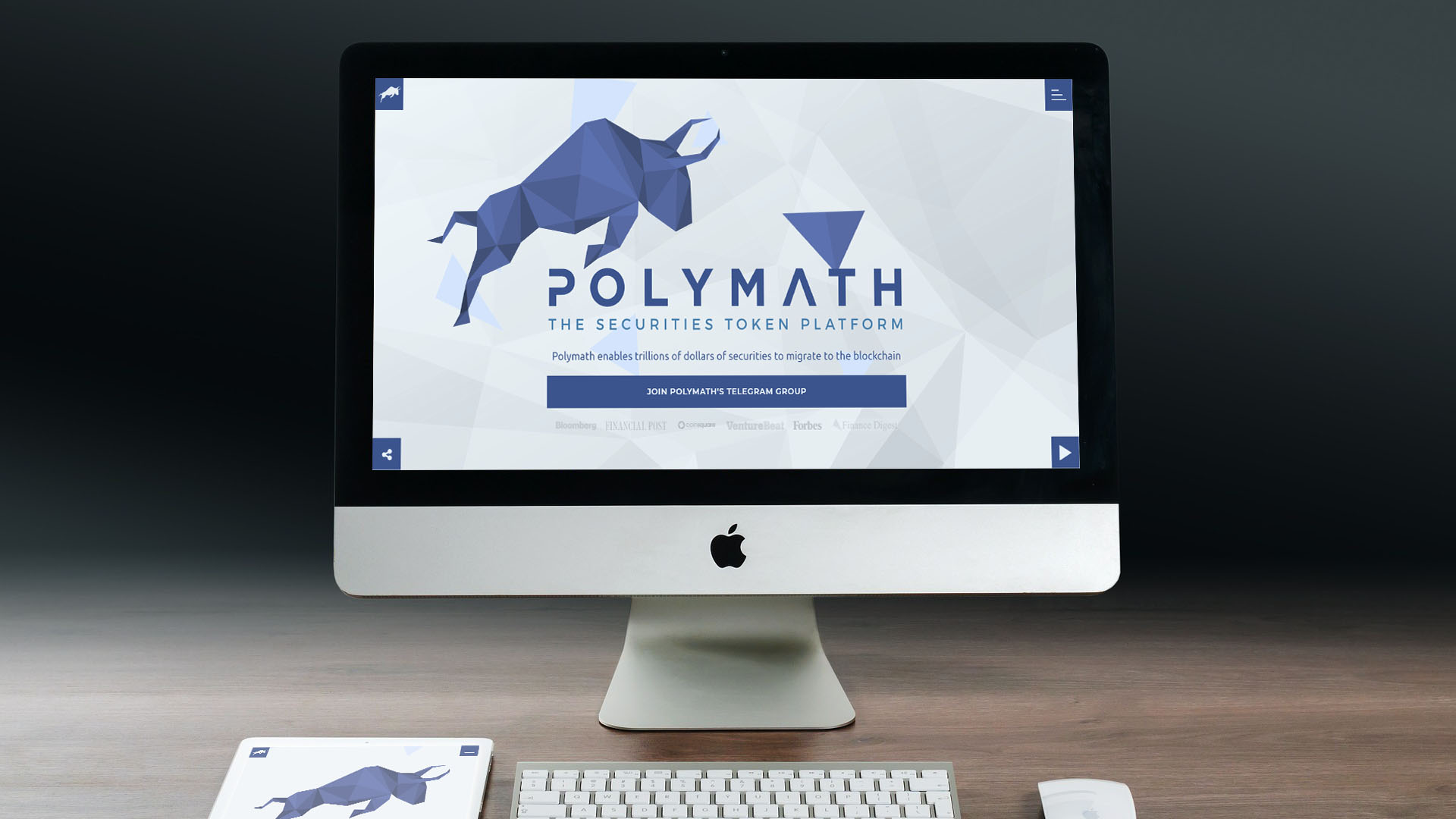 Polymath Network - Financial Securities on the Blockchain - CLICK.BLUE Portfolio